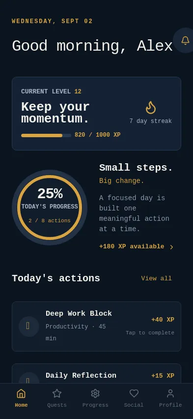 ASCEND Personal Growth App