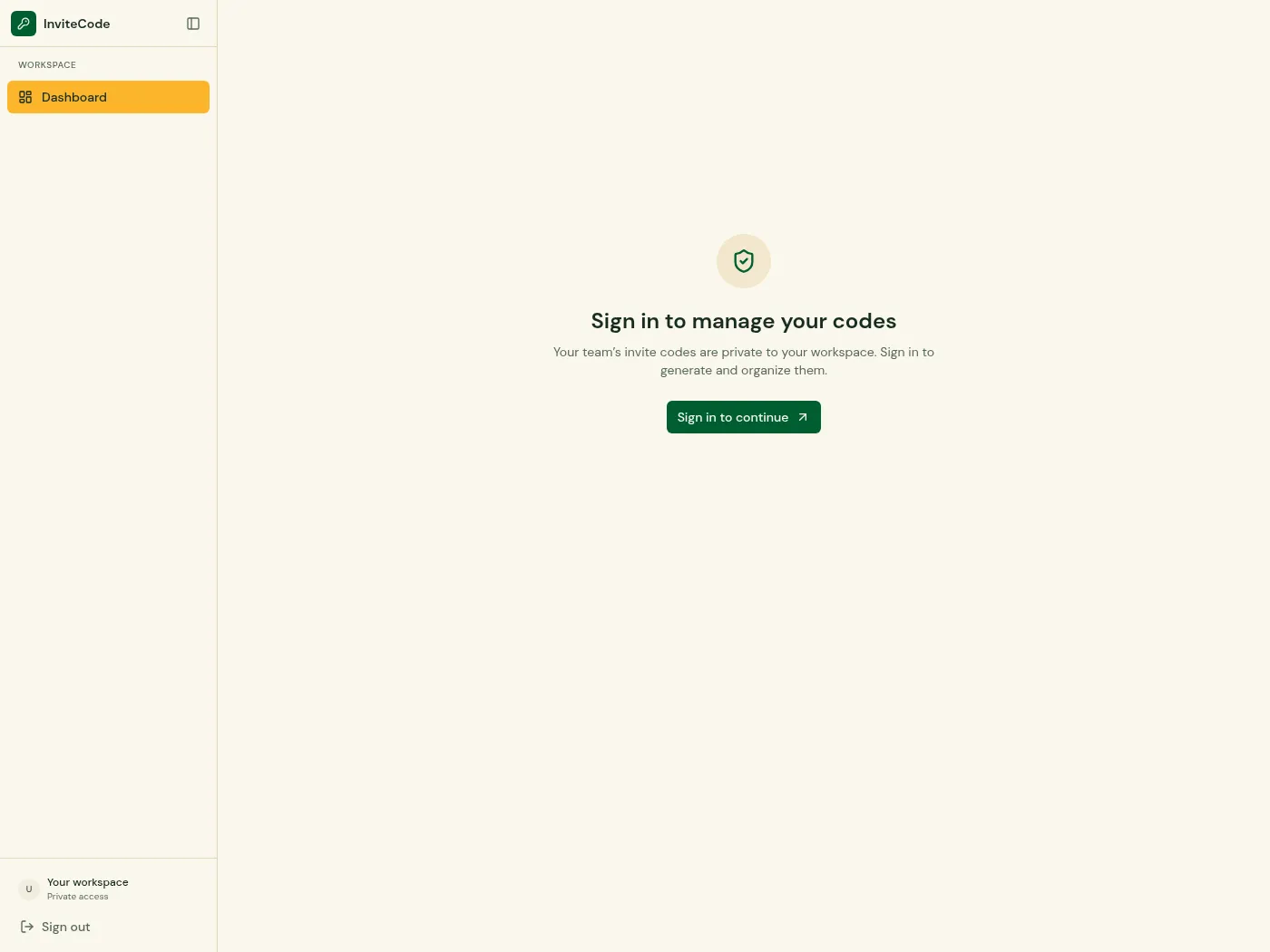 InviteCode Manager