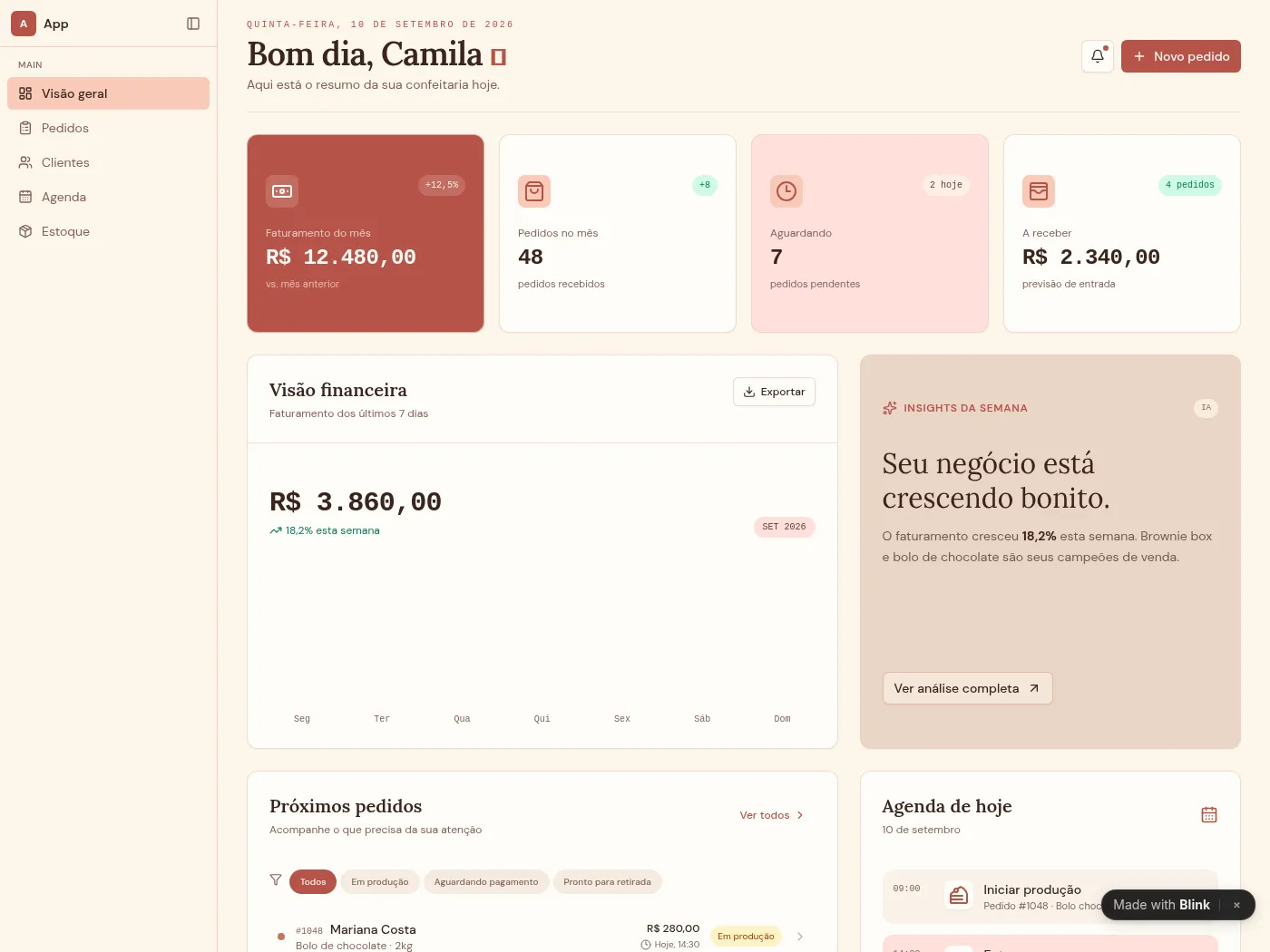 Confeitaria Pro Manager