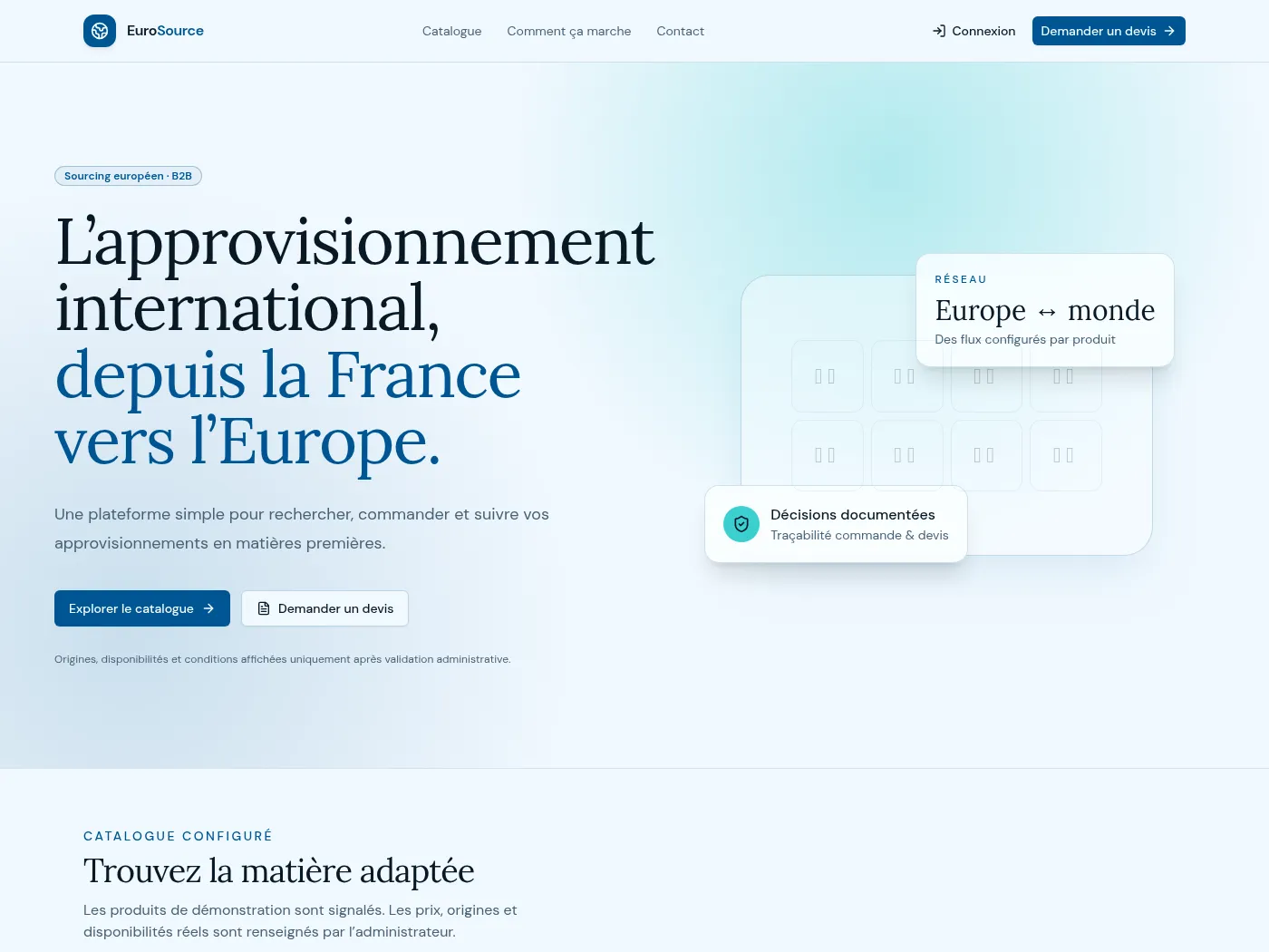 EuroSource B2B Platform
