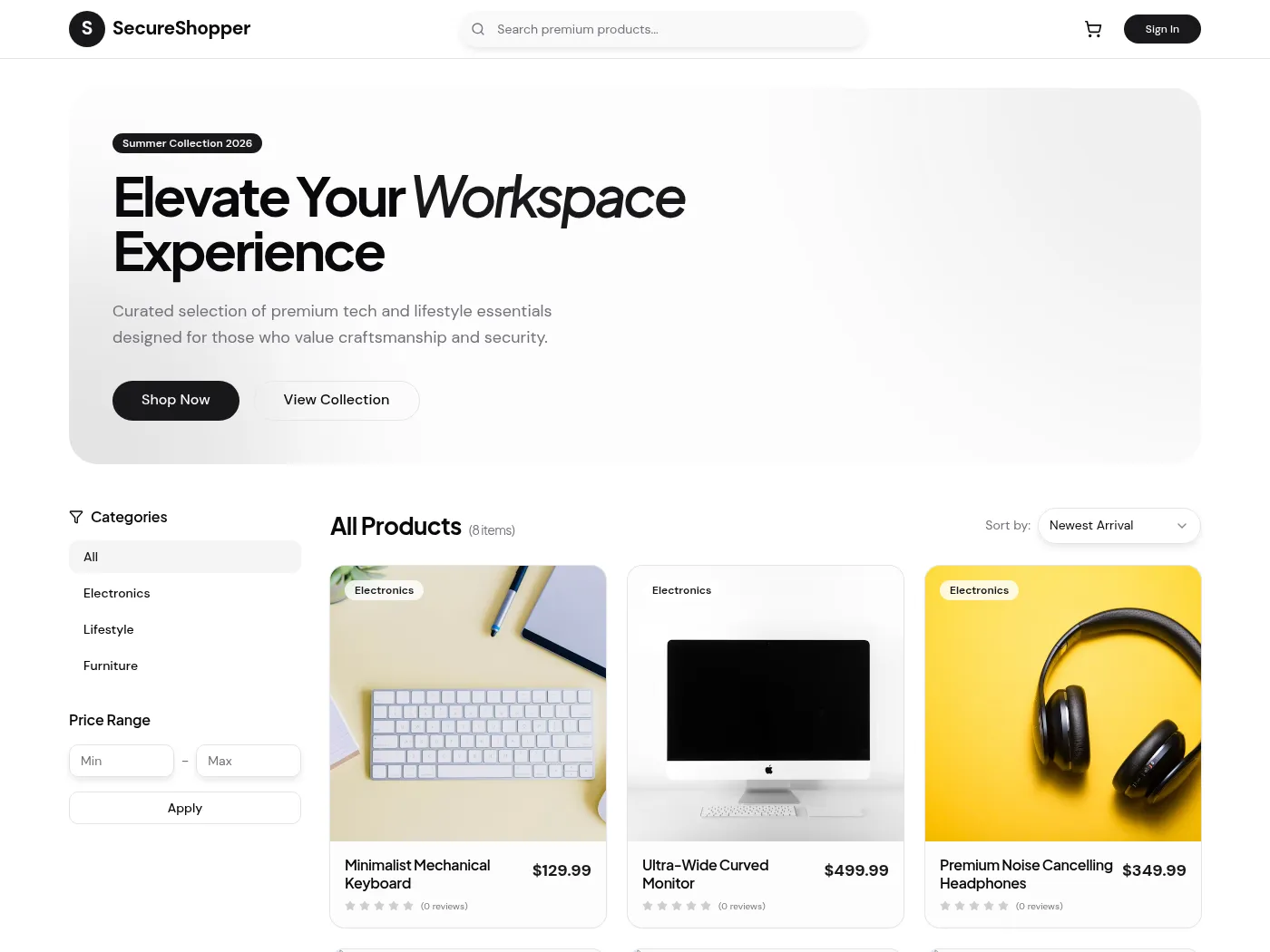 Secure Shopper Platform