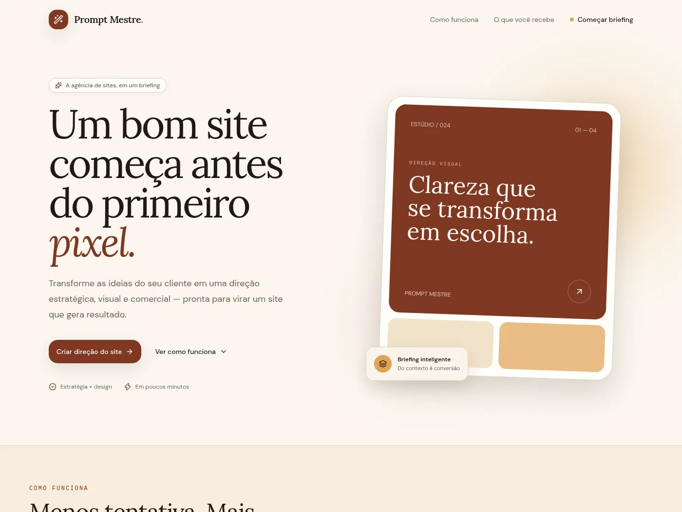 Prompt Mestre Sites Pro