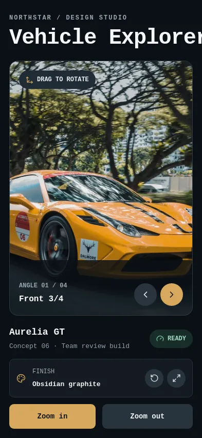 3D Car Explorer Mobile