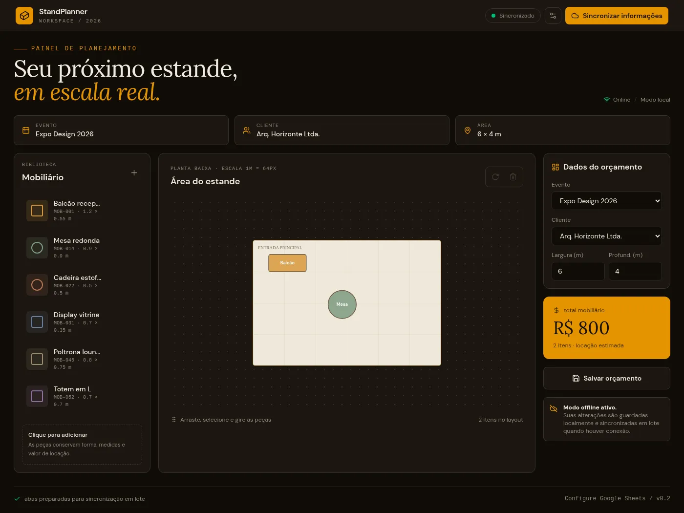 StandPlanner PWA