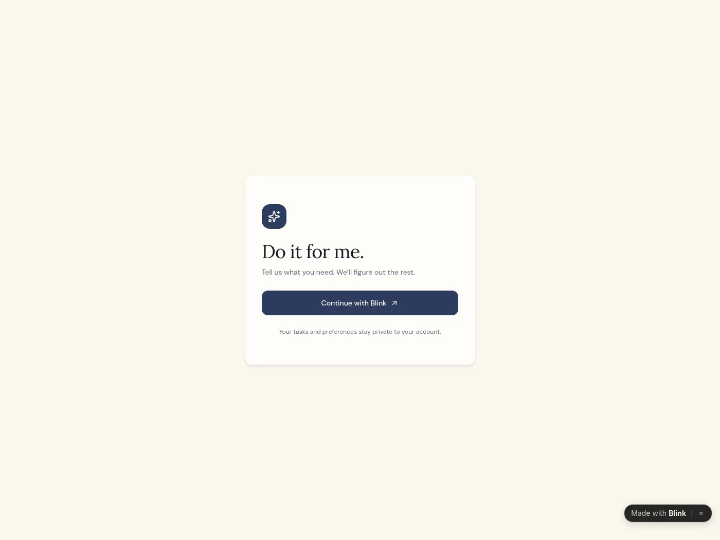 Do It For Me AI Assistant