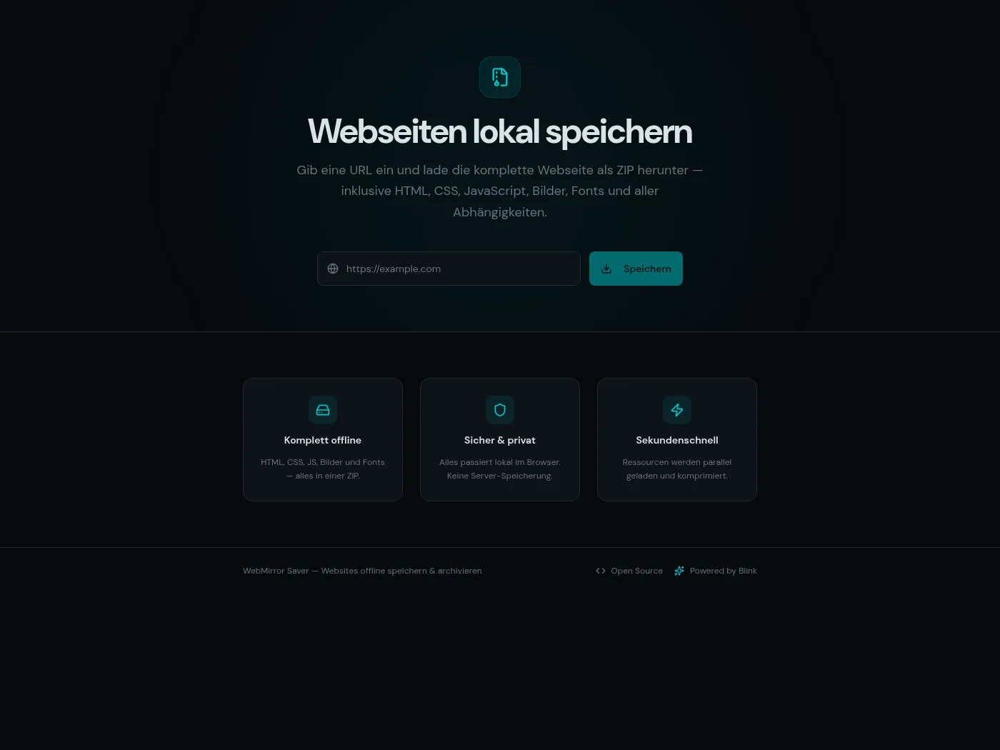 WebMirror Saver