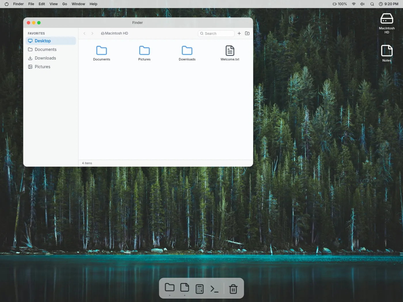 Mac OS Web Simulator