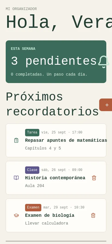 Blink Organizer