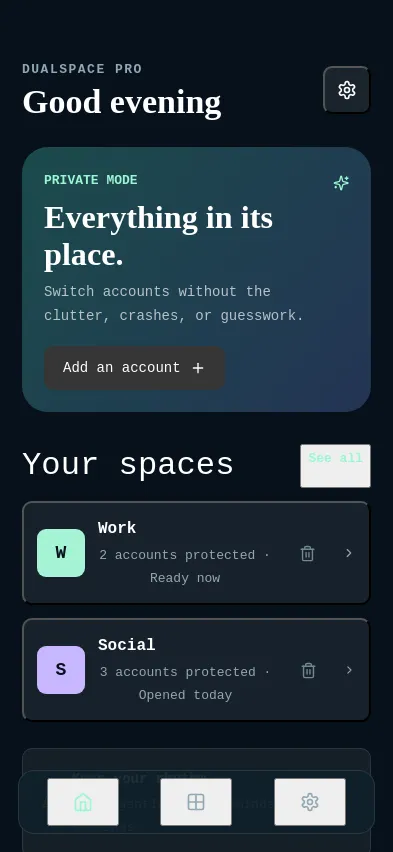 DualSpace Pro