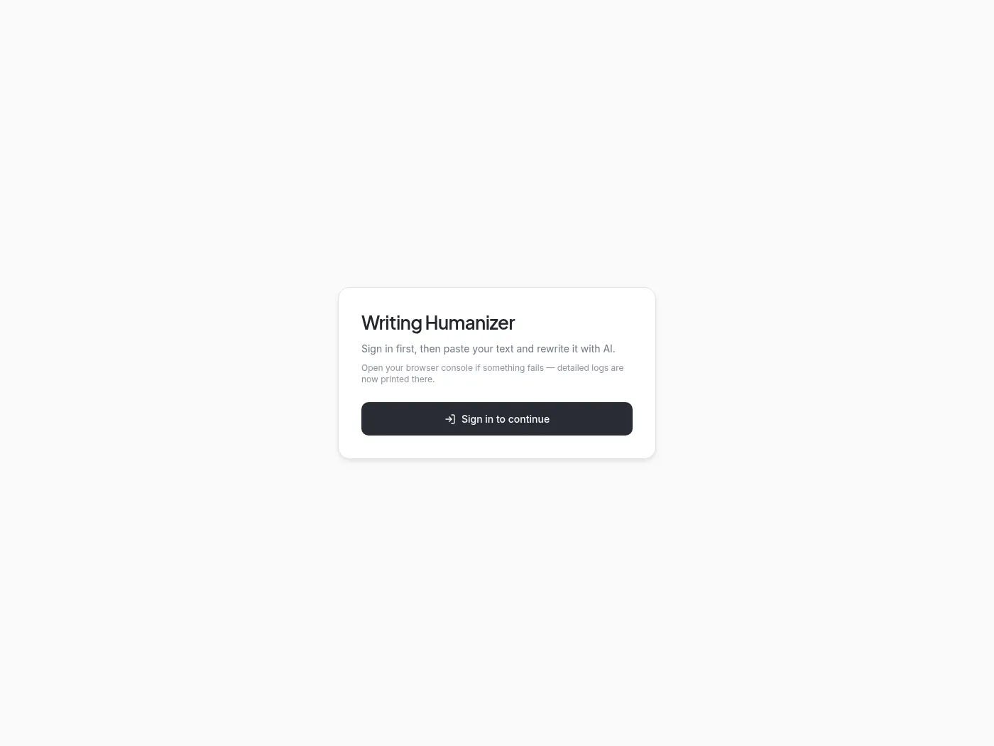 HumanText Editor