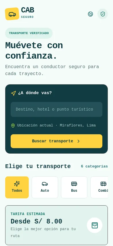 CabSeguro móvil