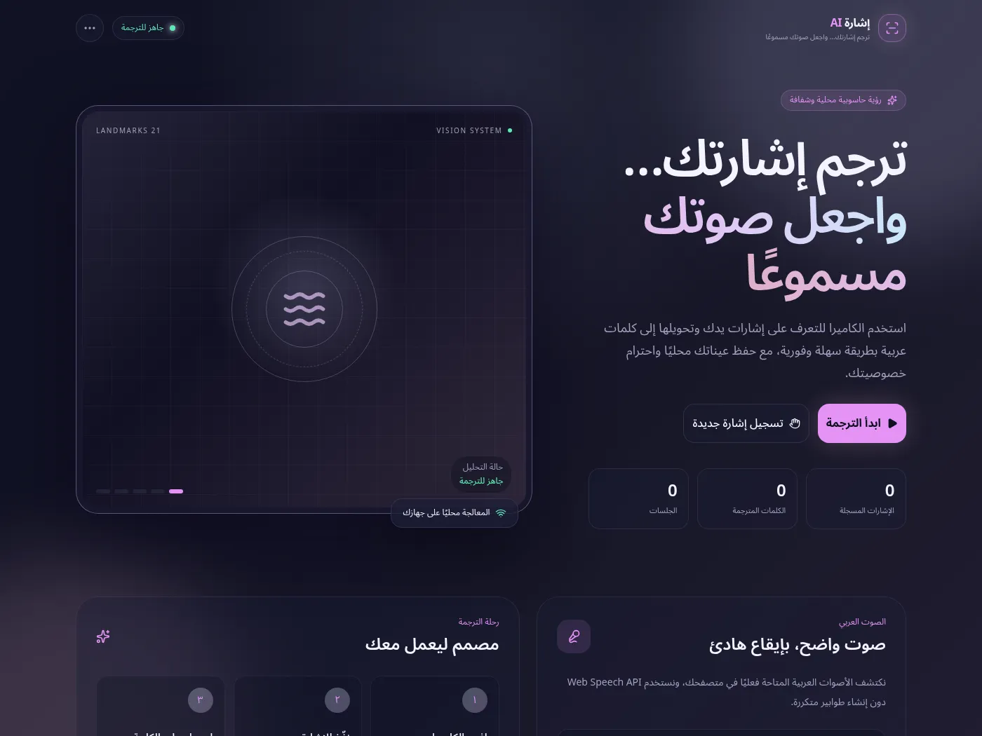 إشارة AI