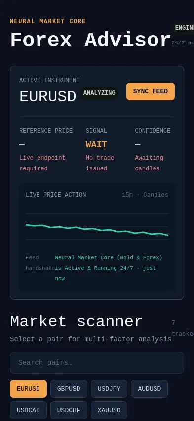 AI Forex Advisor Mobile