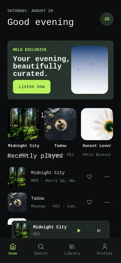Melo Music App