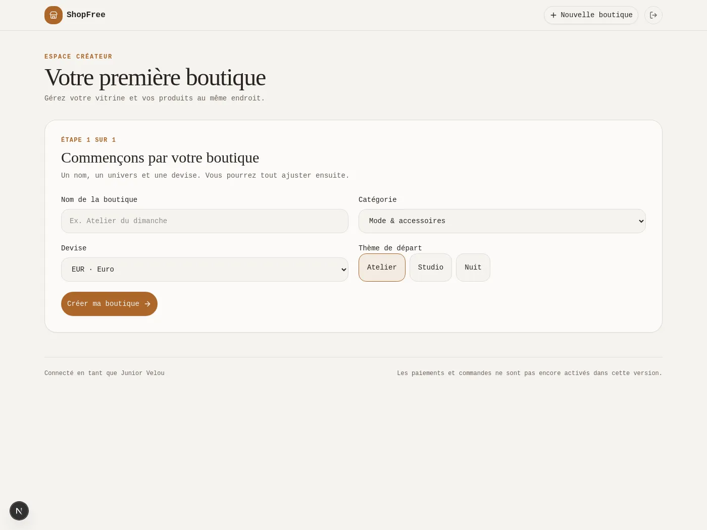 ShopFree Platform