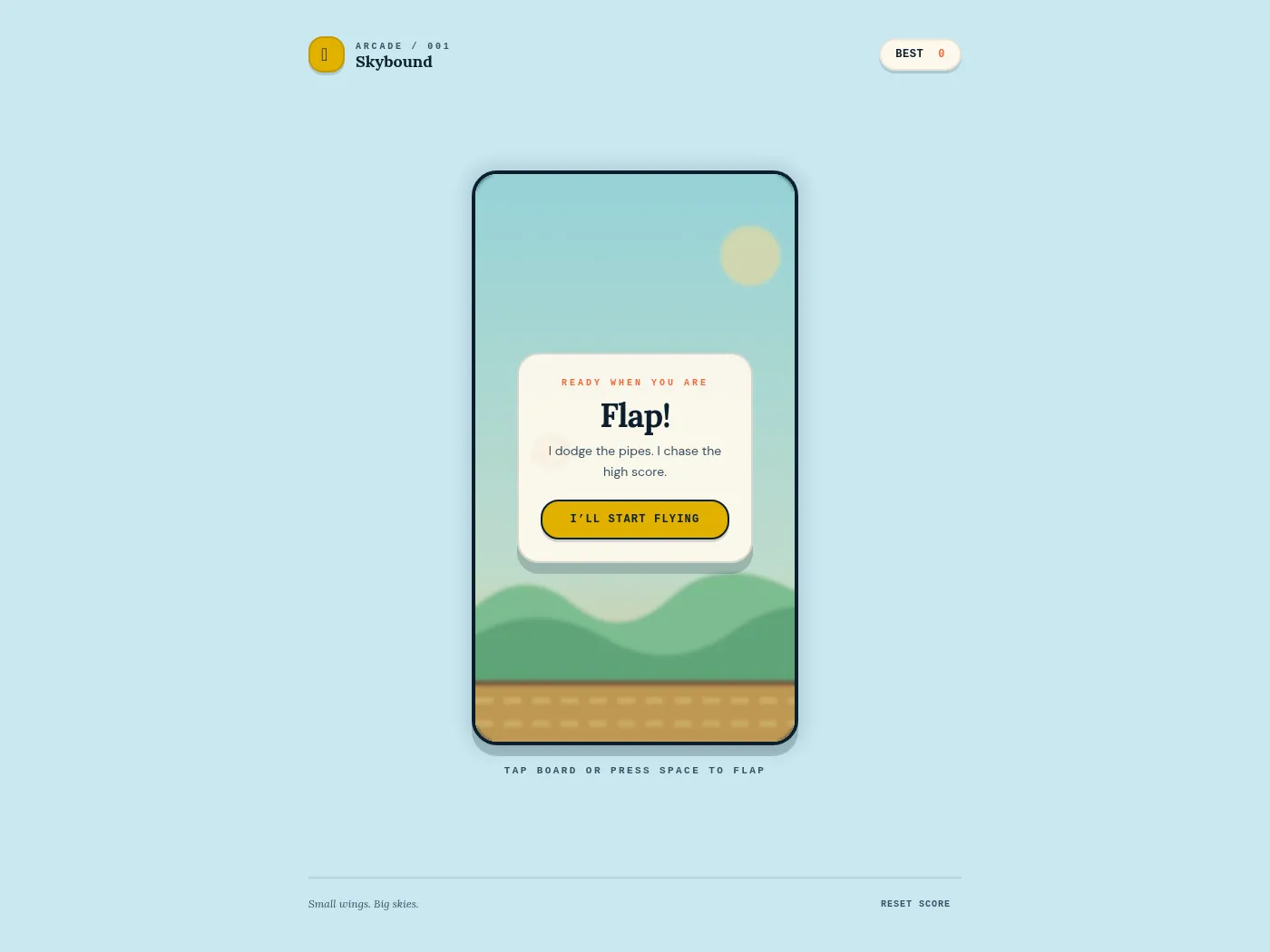 Flappy Bird Remix