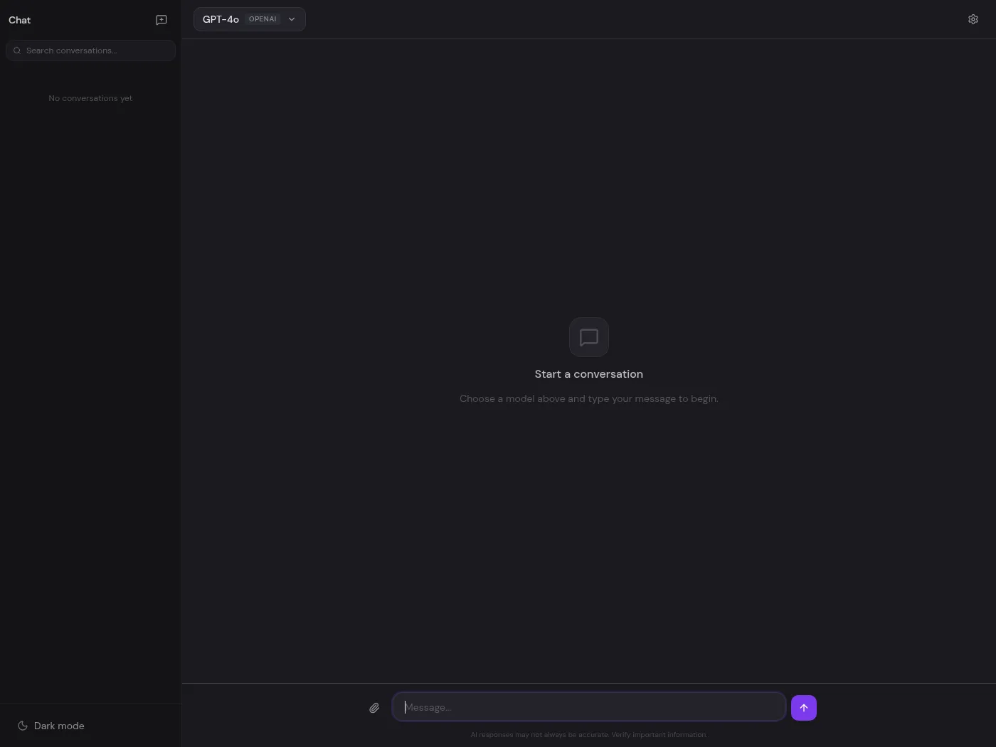 ChatGPT Style AI Chat