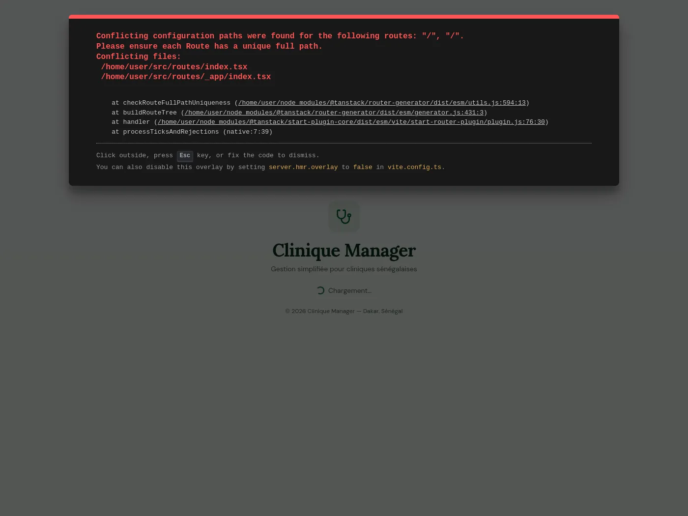 Clinique Manager Sénégal