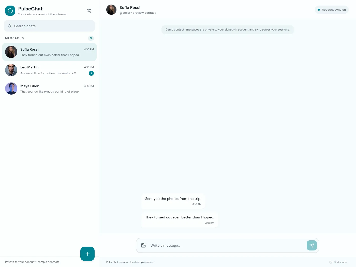 PulseChat Messenger