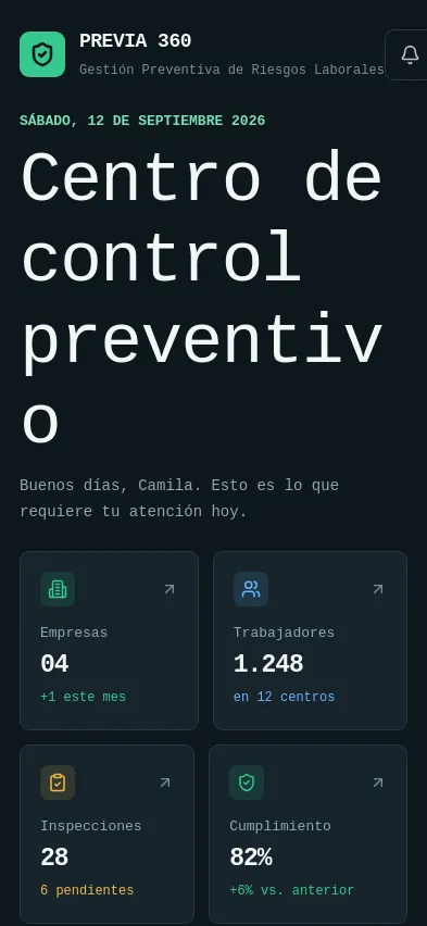PREVIA 360 Risk Manager