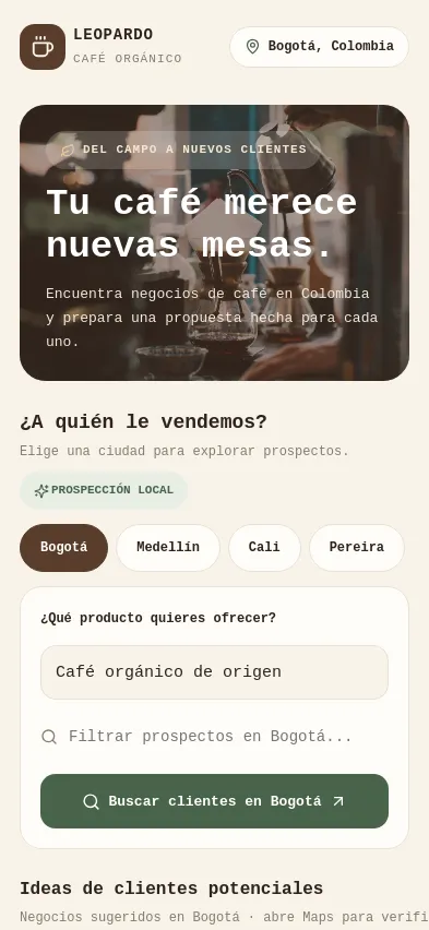 Leopardo Café Connect