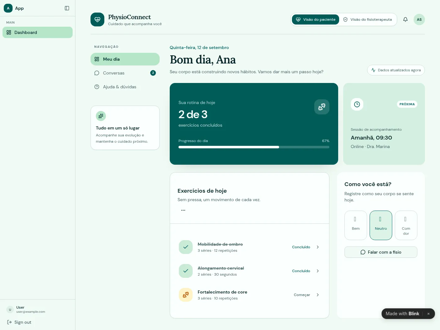 PhysioConnect Platform