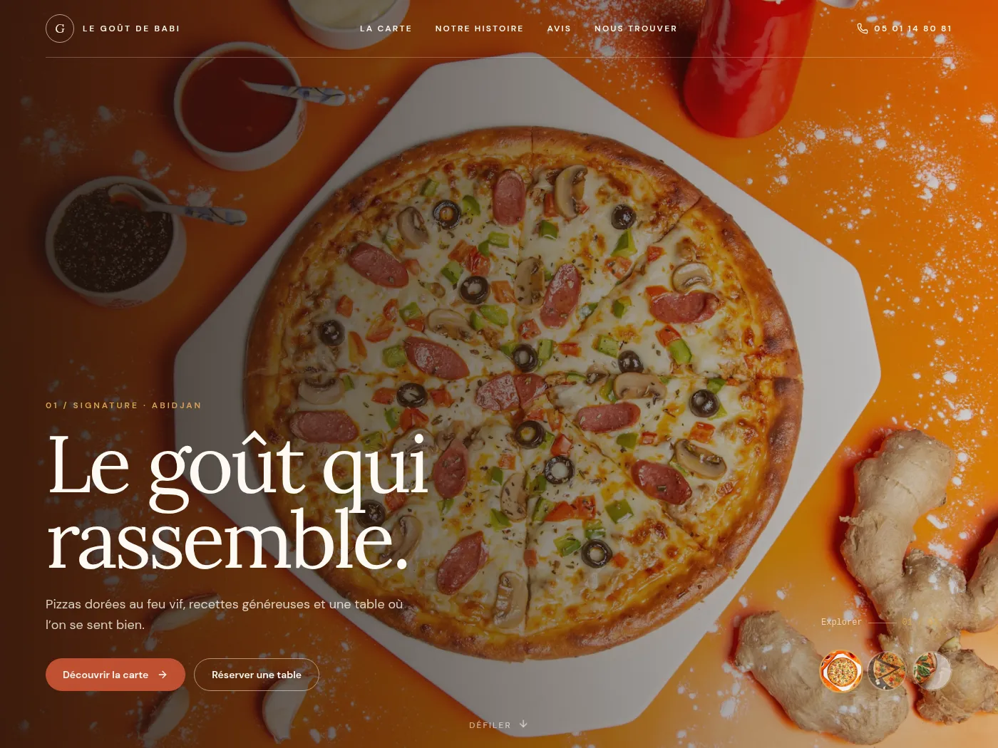 Le Goût de Babi Site
