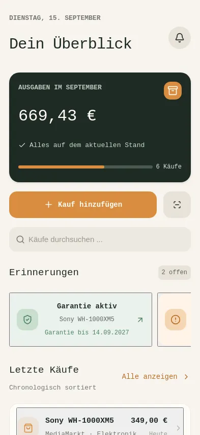 Smart Shop Tracker