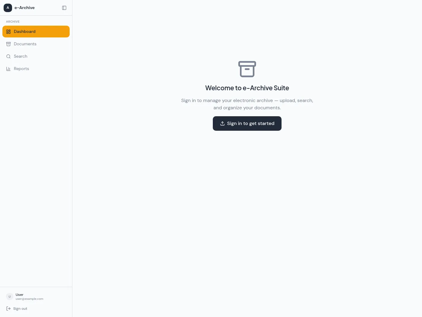 e-Archive Suite