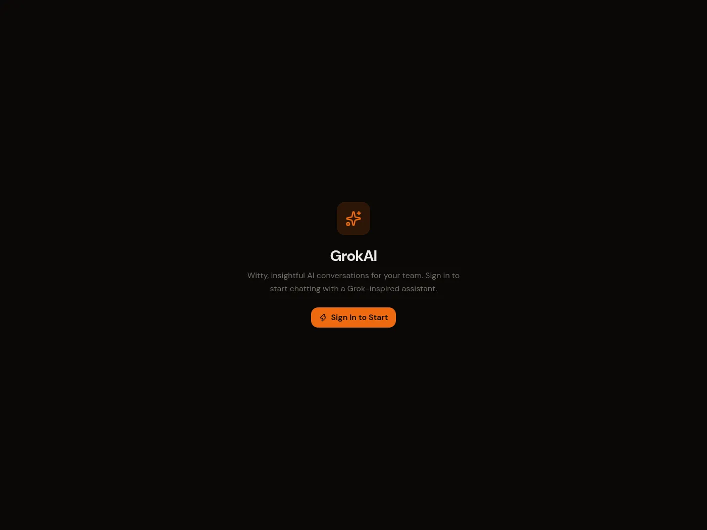 GrokAI Chatbot Clone