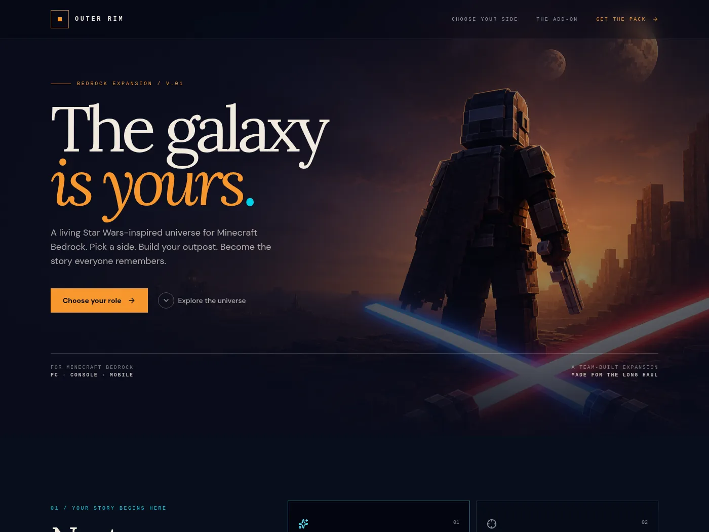 Star Wars Minecraft Add-On