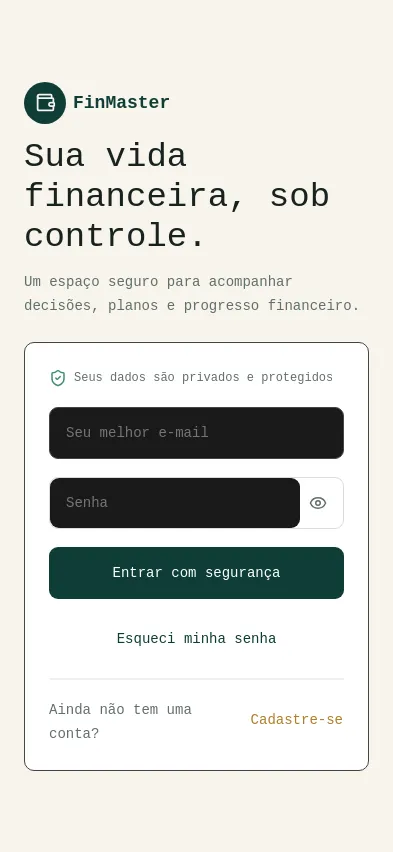 FinMaster Mobile