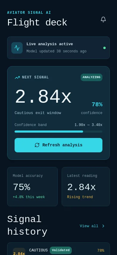 Aviator Signal AI