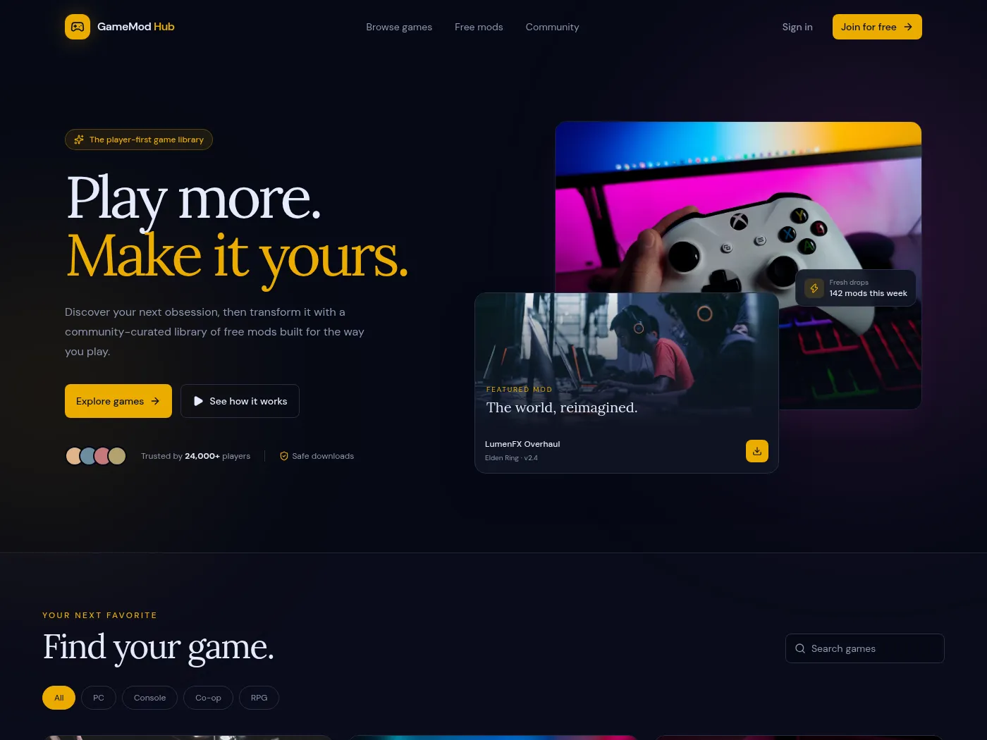 GameMod Hub