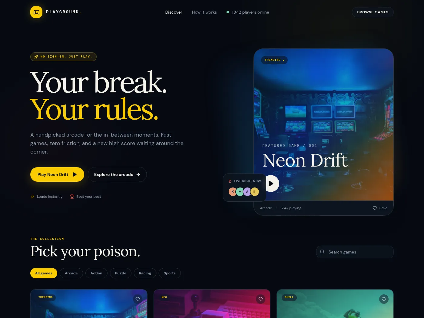 Unblocked Arcade Hub