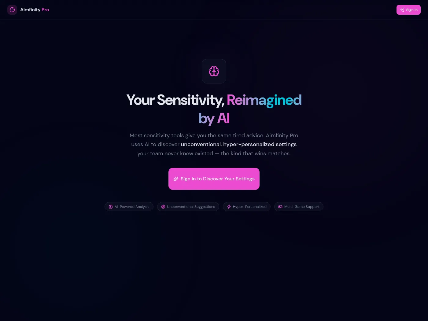 Aimfinity Pro