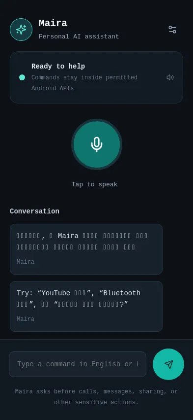 Maira: Android AI Assistant