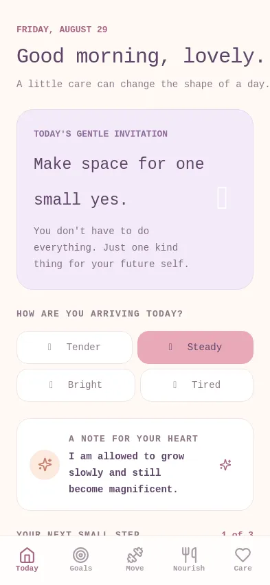 Bloomr Wellness App