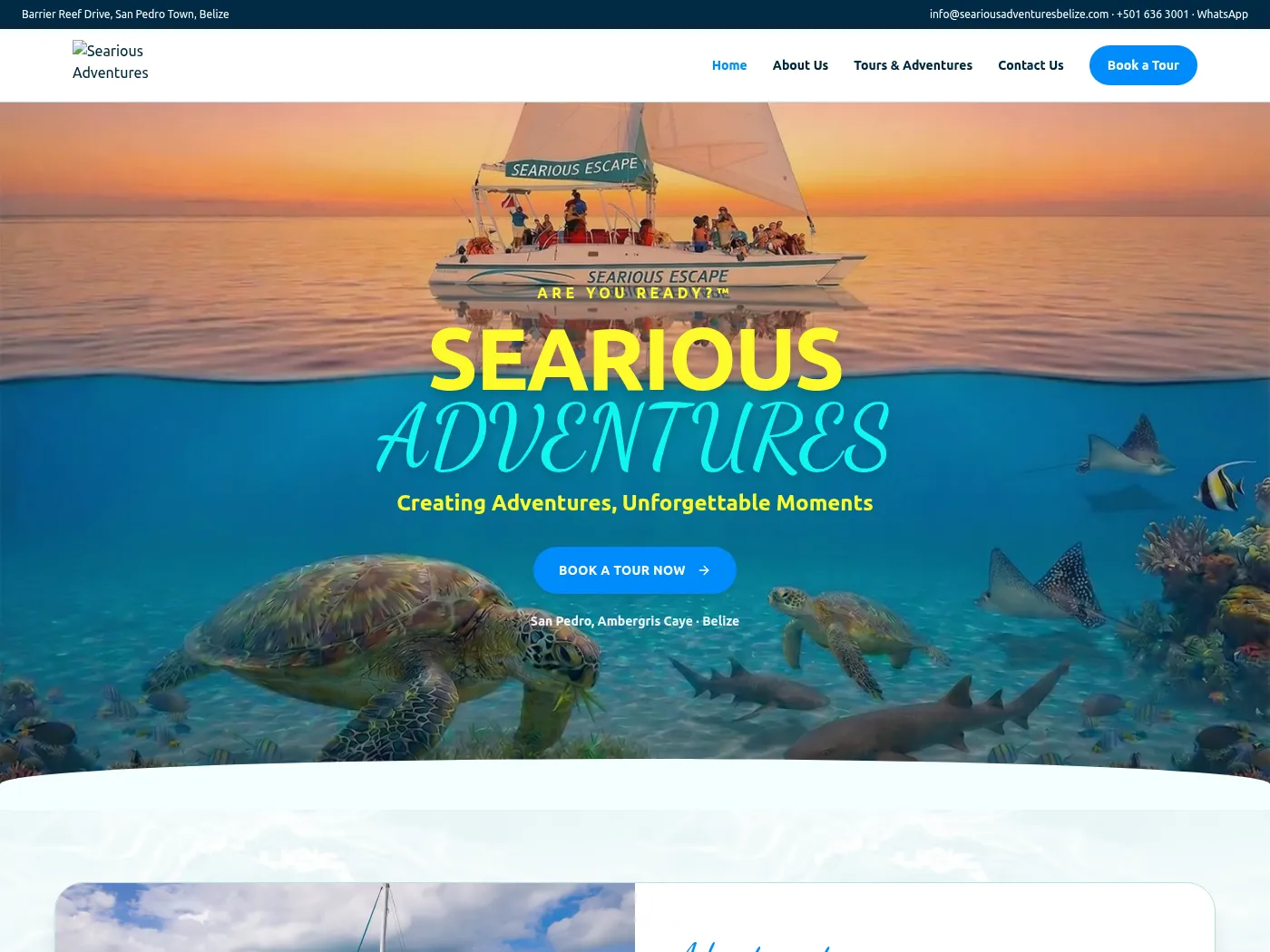 Adventure Tours Web App