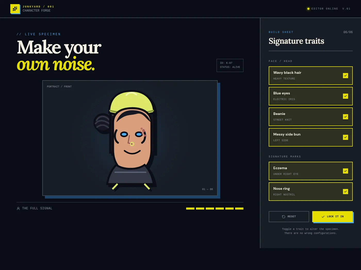 Gachiakuta Character Creator