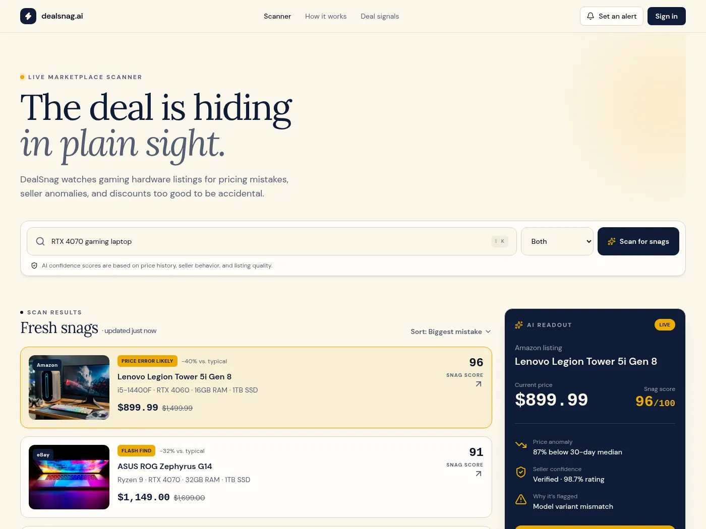 DealSnag AI