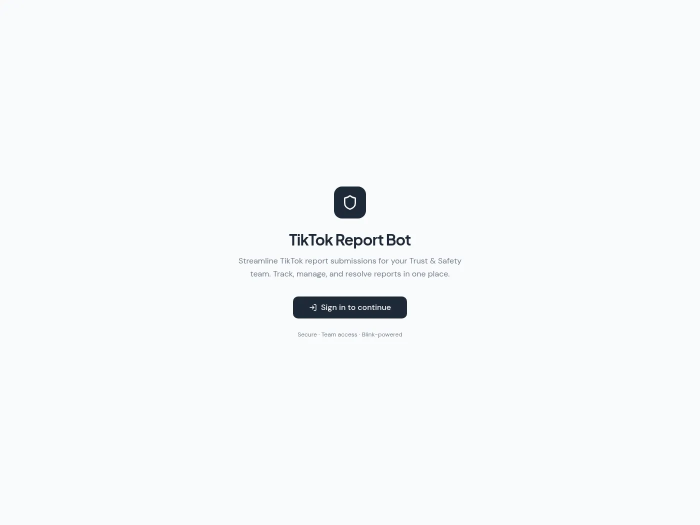 TikTok Report Automator