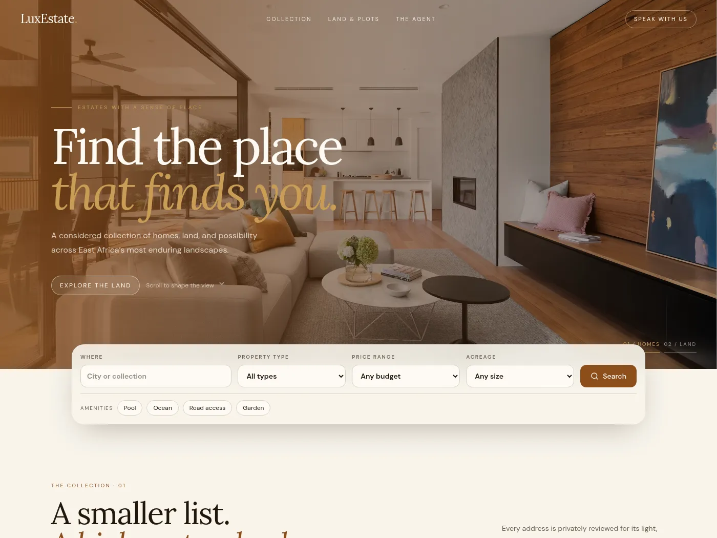 LuxEstate Portal