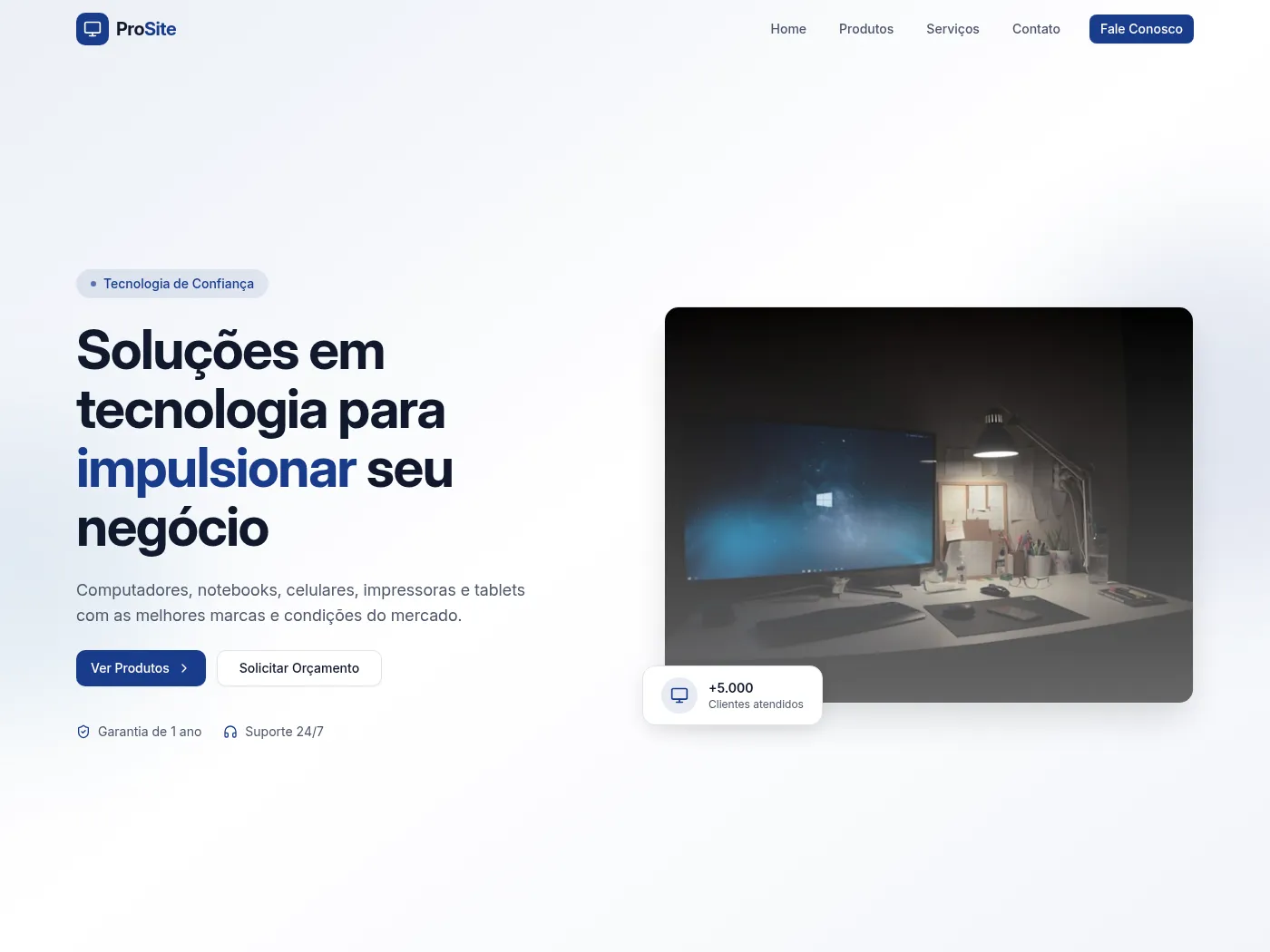 ProSite Carrossel Produtos