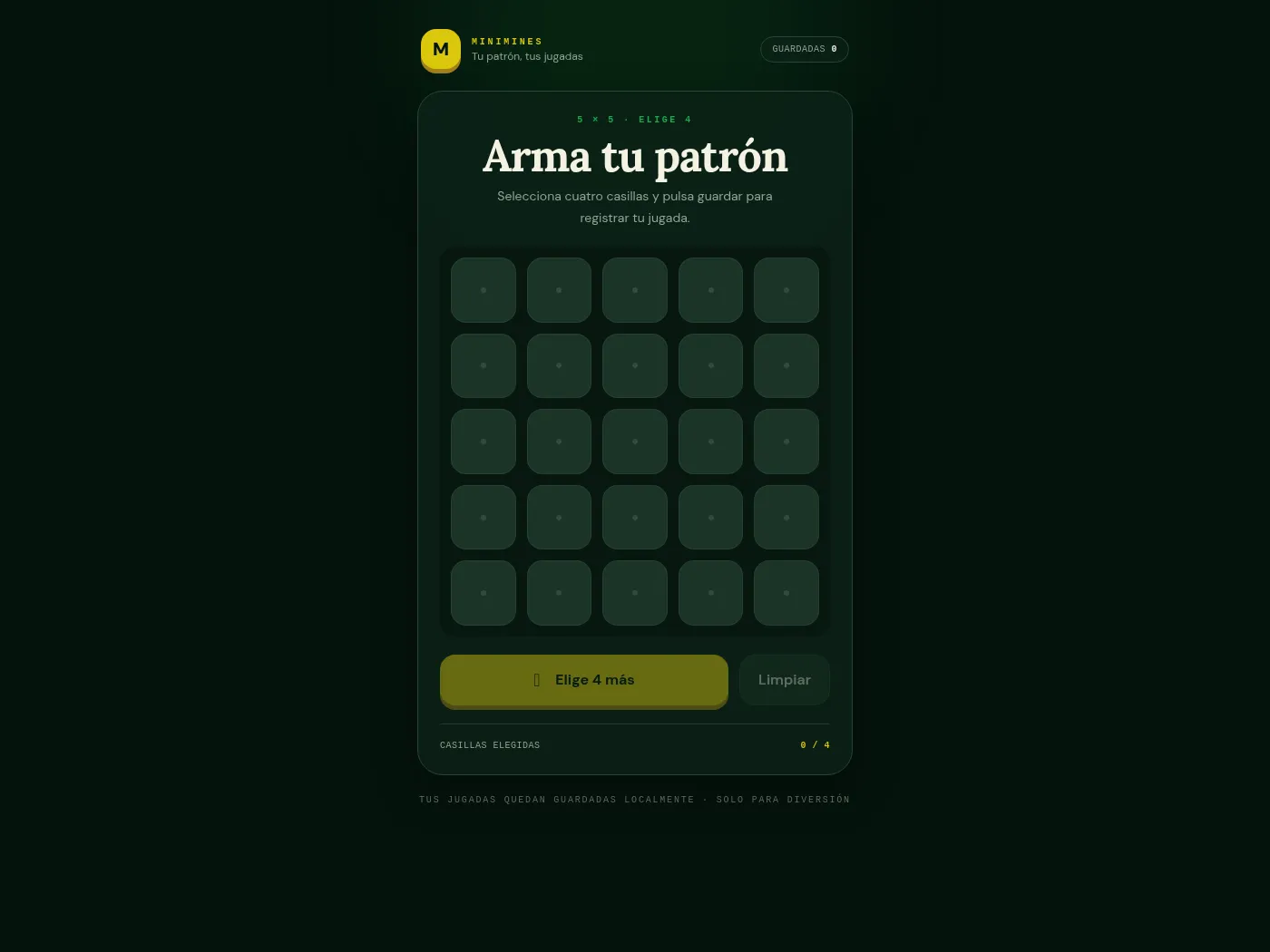 MiniMines Grid Game