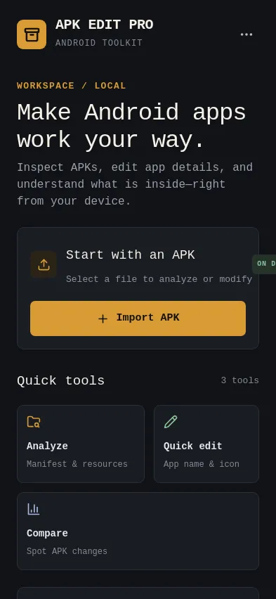 APK Edit Pro