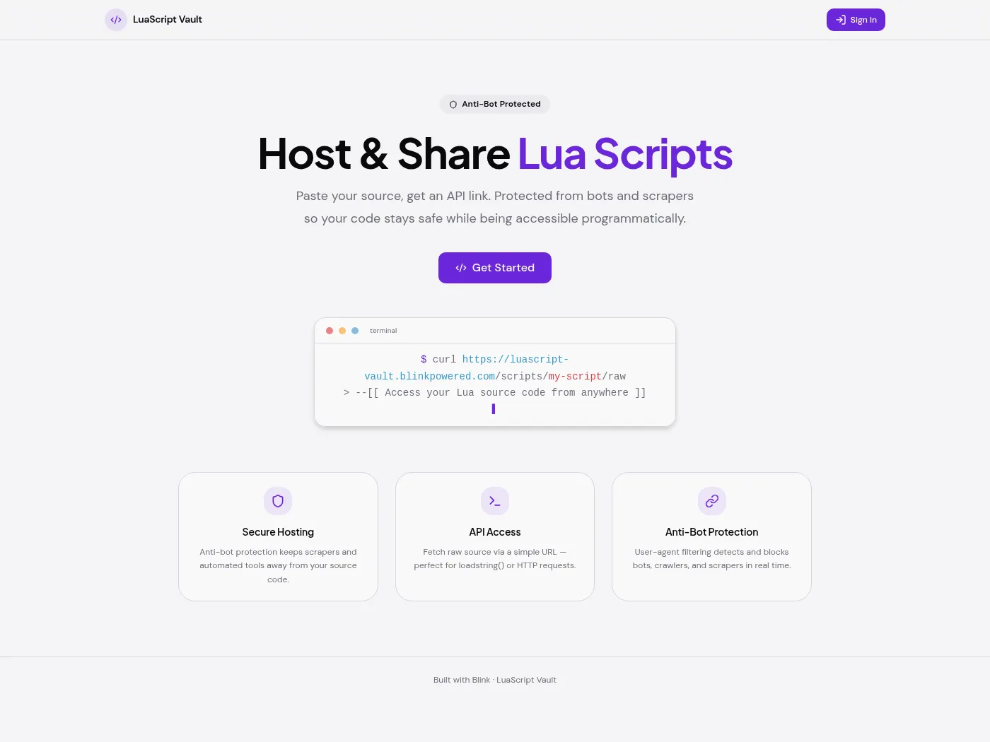 LuaScript Vault