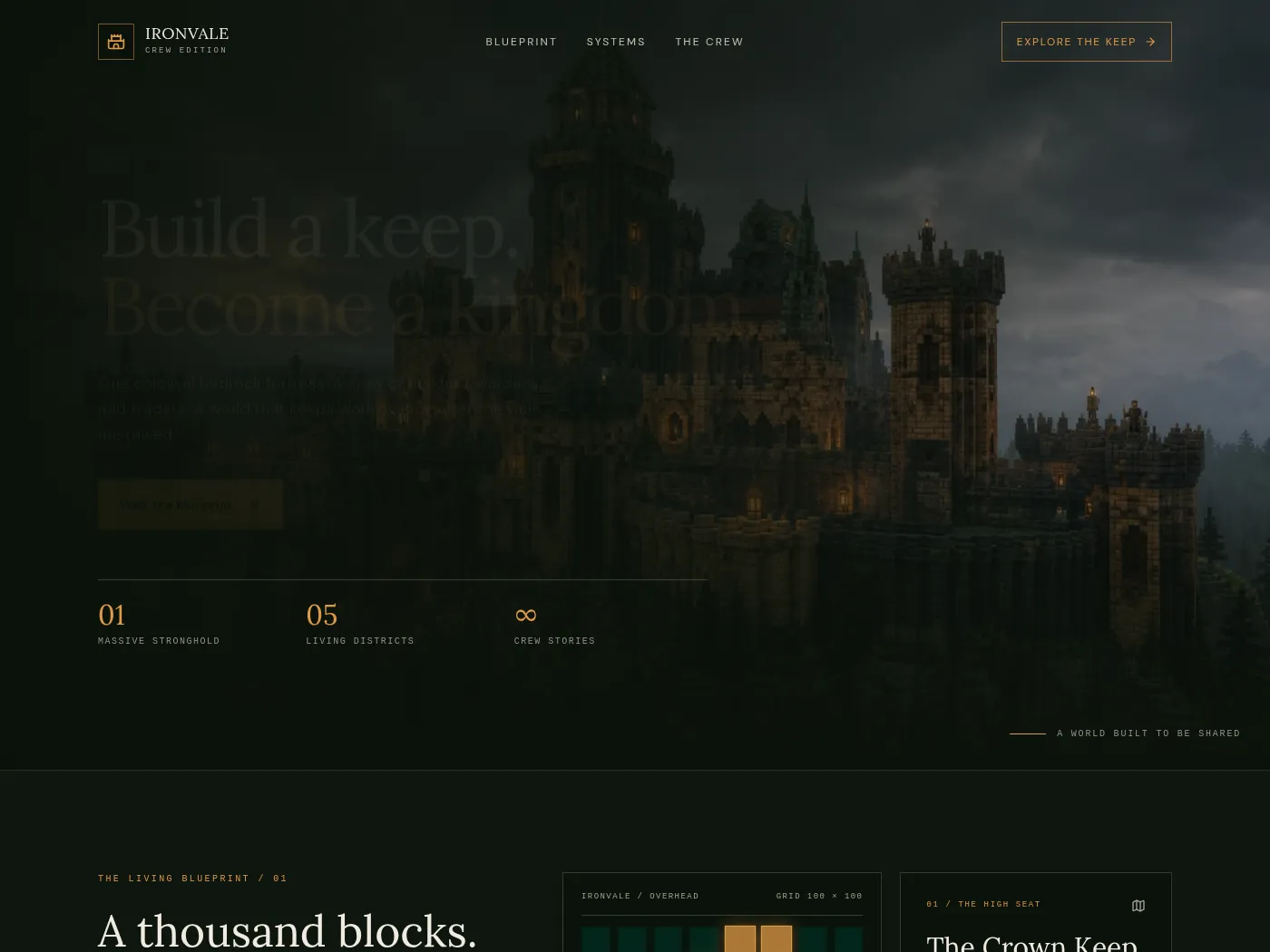 Epic Bedrock Castle Addon