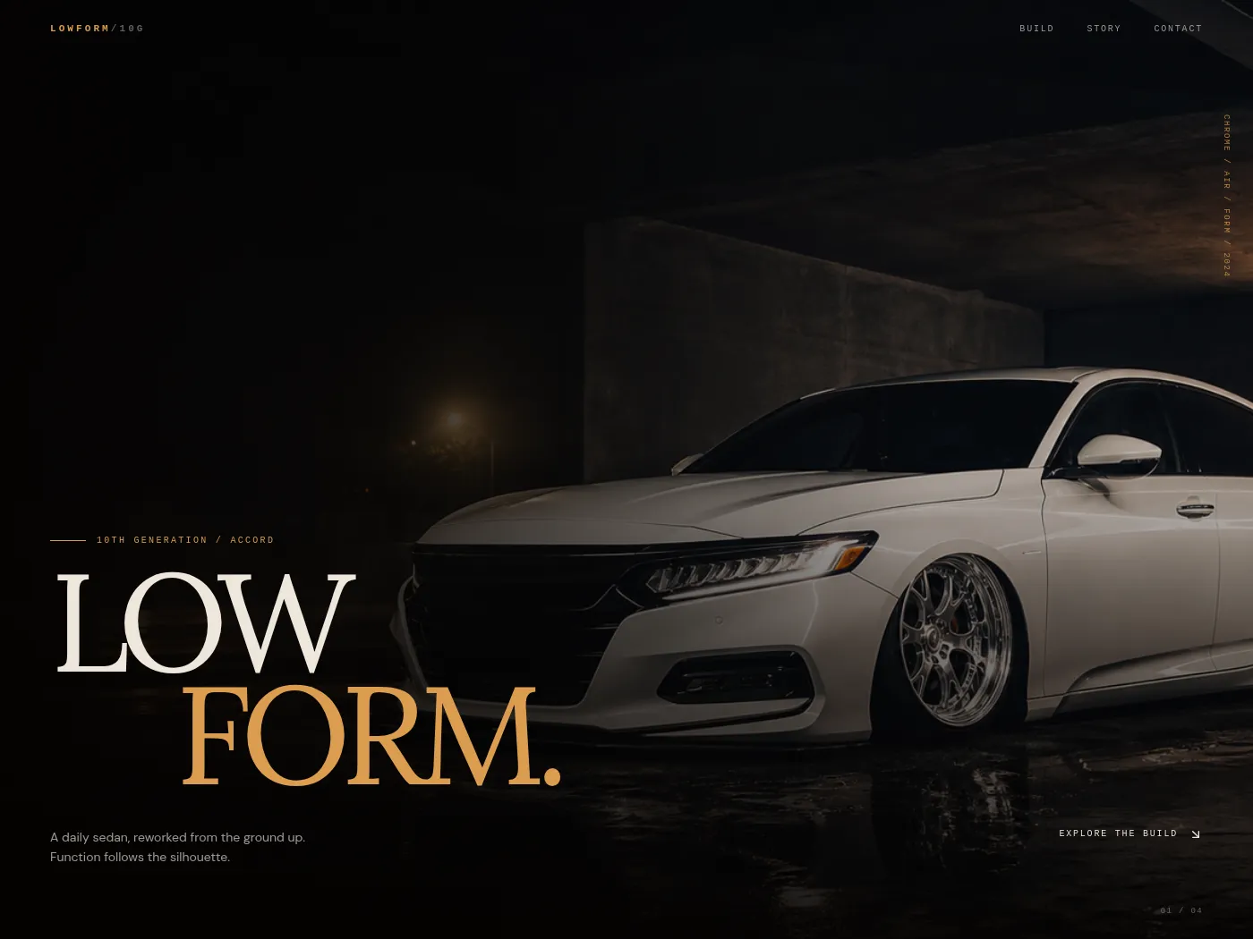 Bagged Accord Showcase