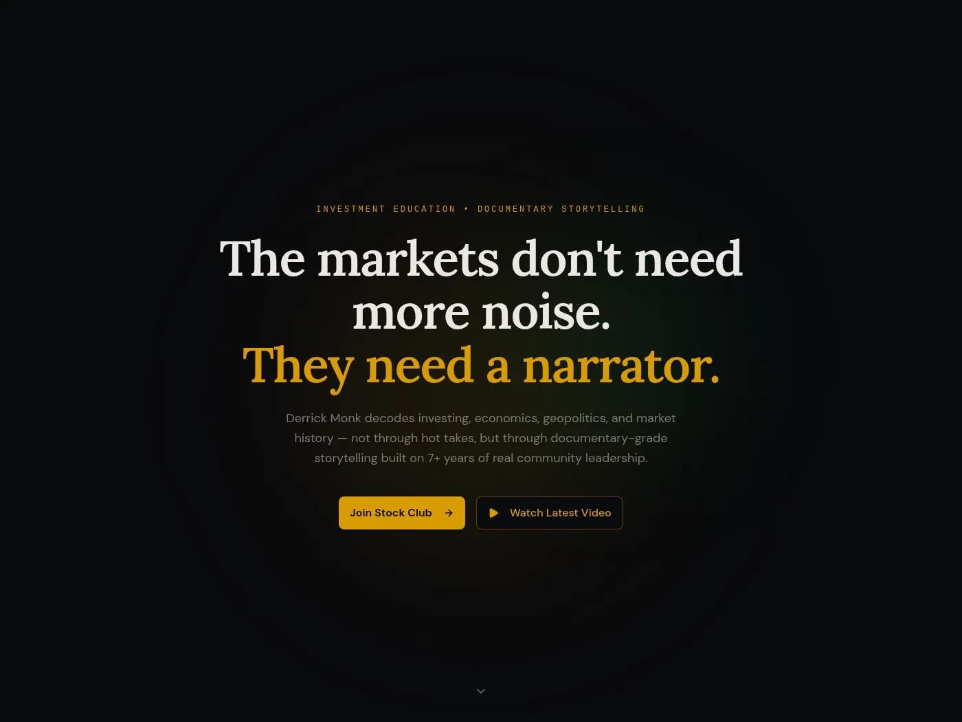 Derrick Monk Brand Site